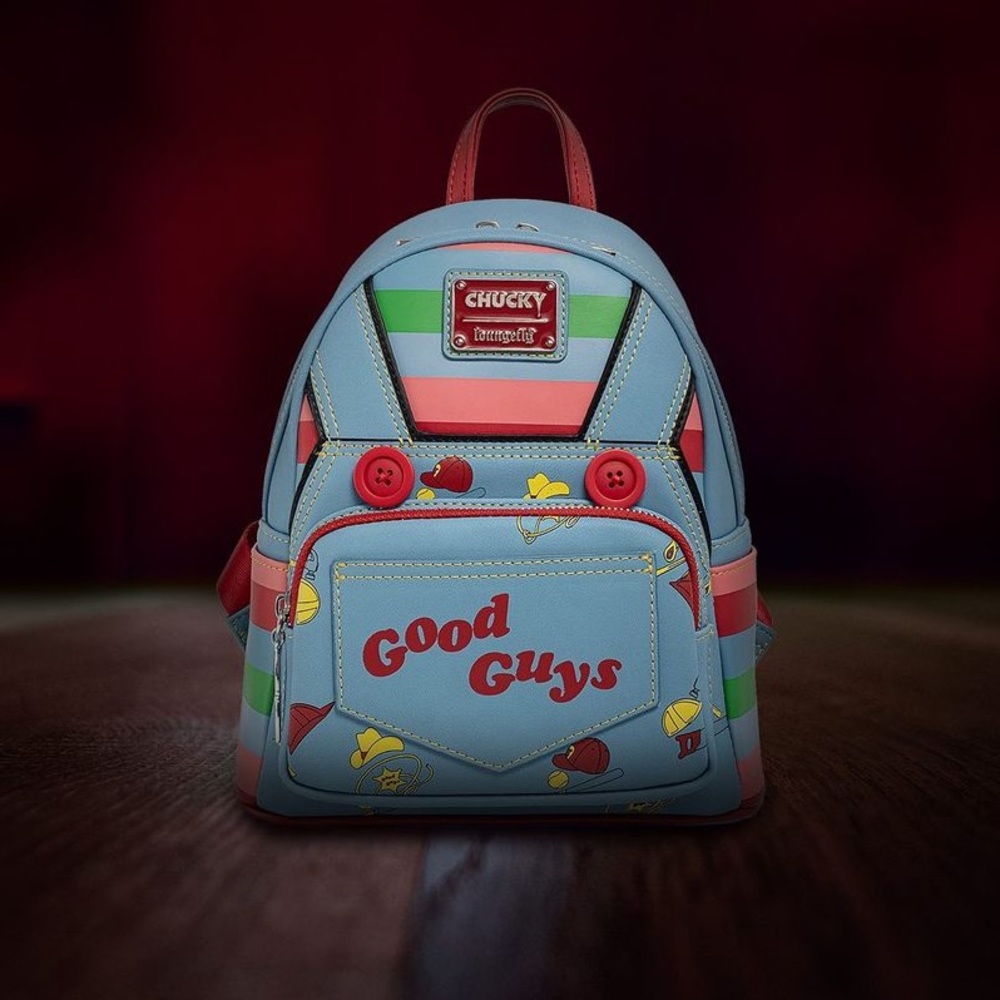 New Loungefly Horror Chucky Good Guys Mini Backpack - Gem